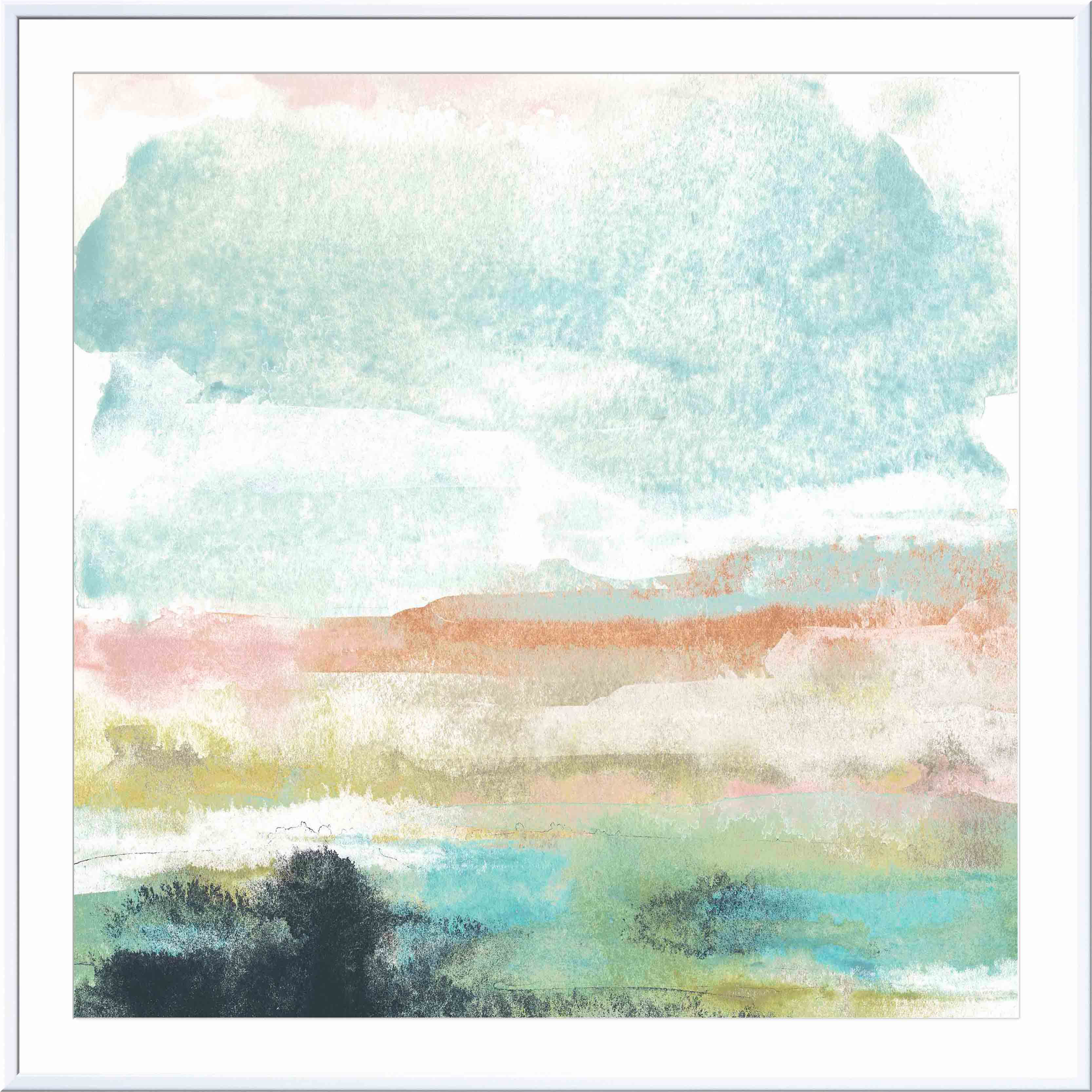 Wade Logan® Mesa Vista I by June Erica Vess - Picture Frame Painting ...