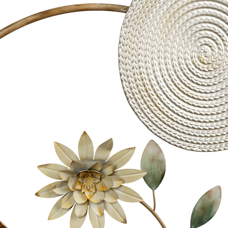 Red Barrel Studio® 2 Piece Tanora Metal Rattan Wall Décor Set & Reviews ...