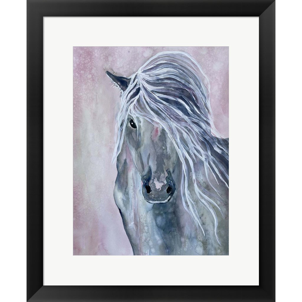 Union Rustic Majestic Stallion 1 By Doris Charest, Framed Wall Art ...