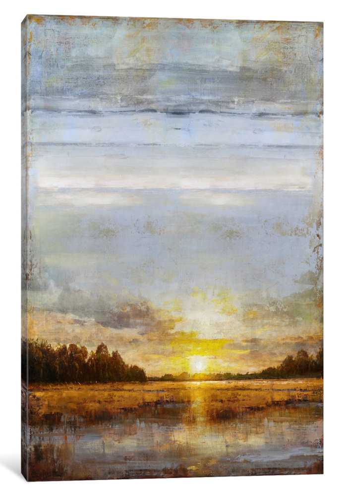 East Urban Home 'Early Morning' Painting Print on Canvas | Wayfair