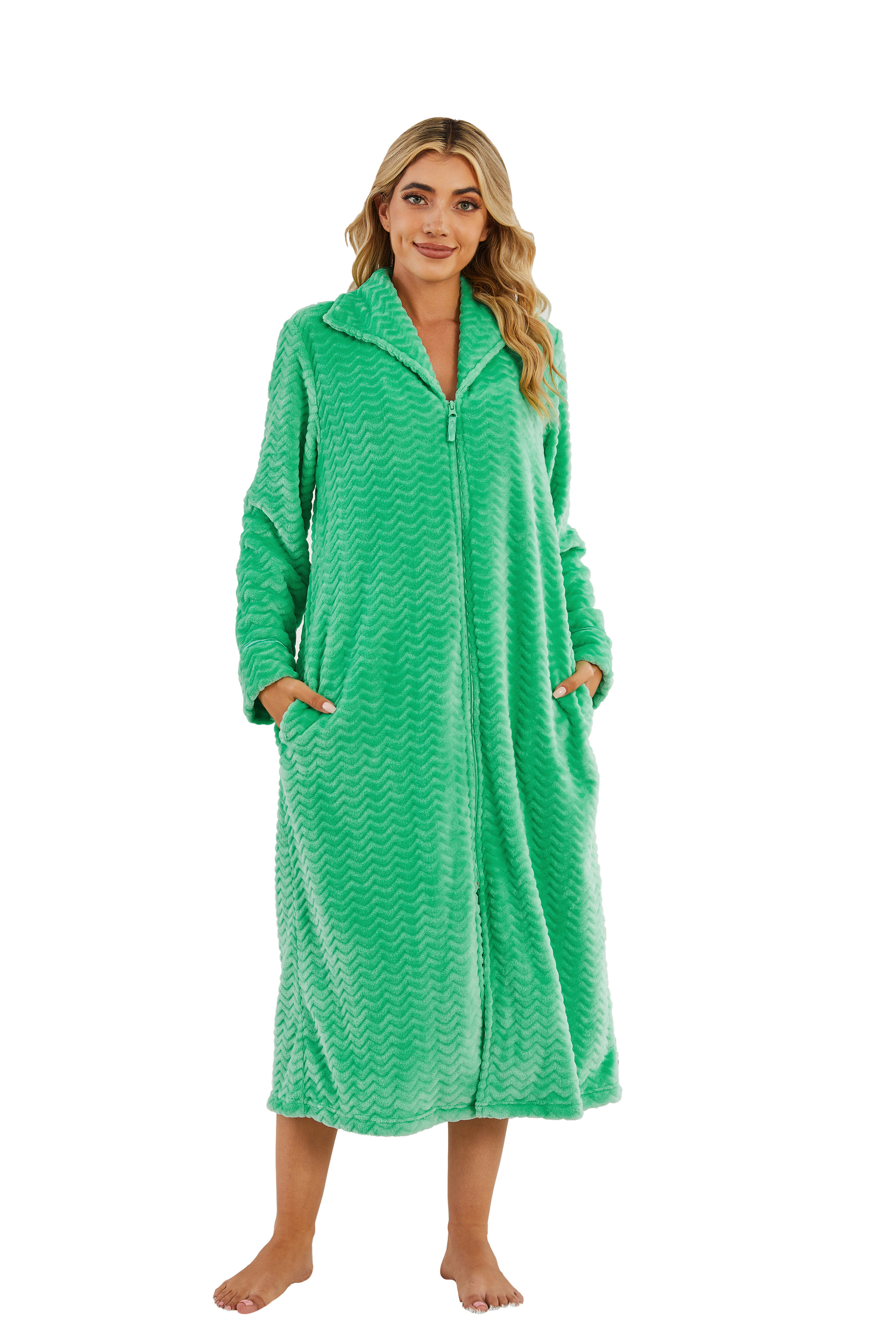 Latitude Run® Girl Mid-Calf Bathrobe with Pockets & Reviews | Wayfair