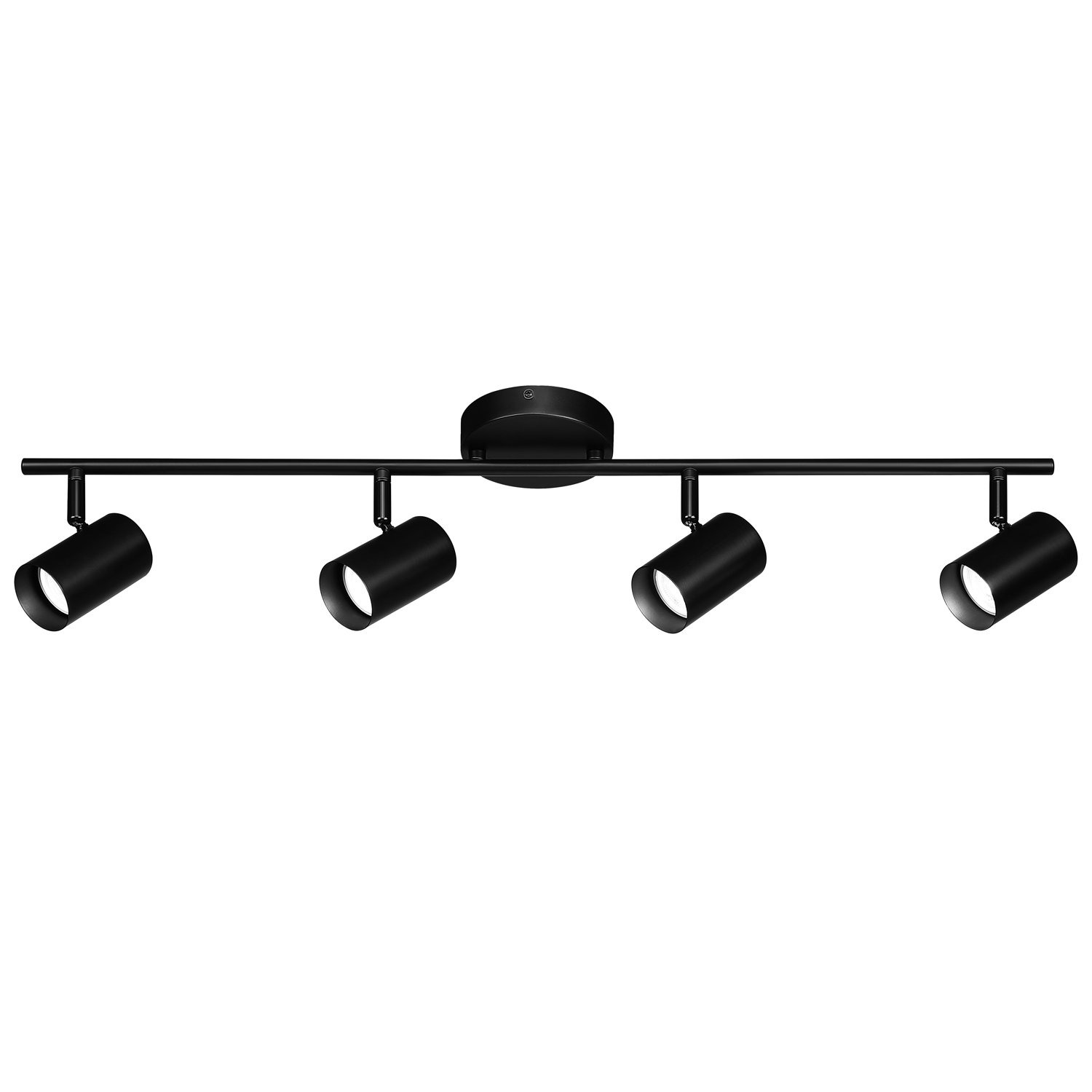 Flsnt 4-light Led Track Lighting Ceiling Fixture, Adjustable Track ...
