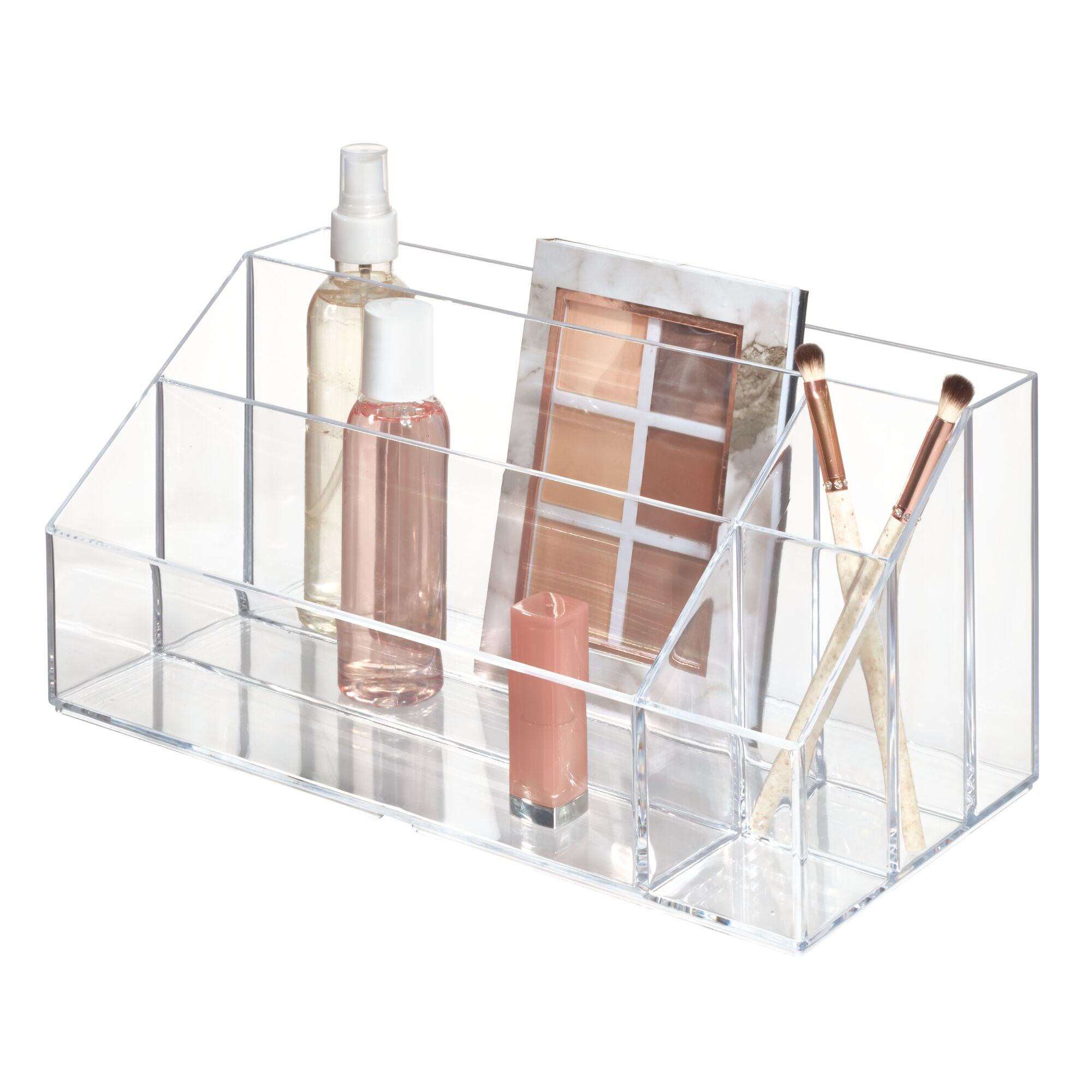 iDesign Clarity Cosmetic Palette Organizer for Vanity or Cabinet - 5 ...