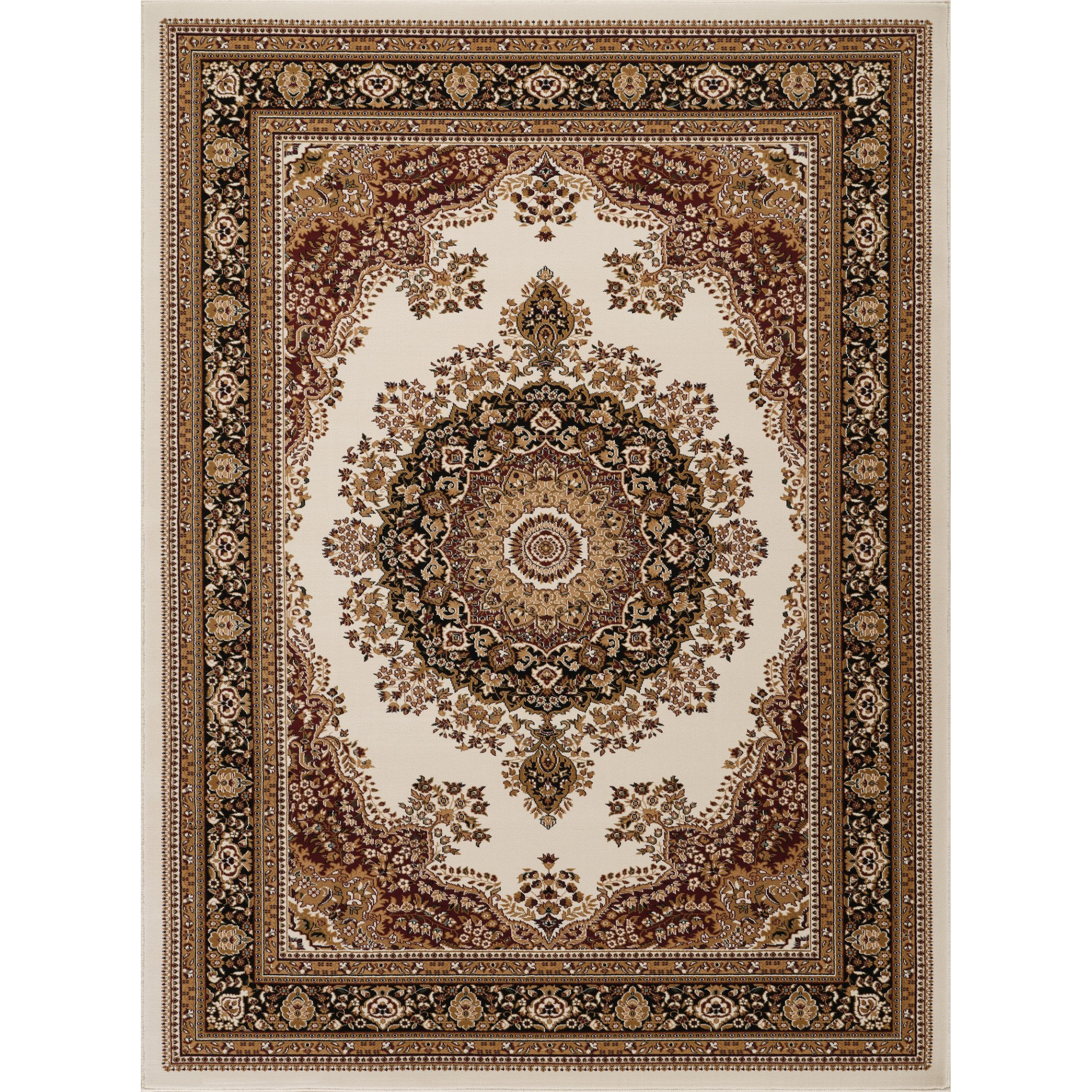 Wildon Home® Elegant Stain-resistant Polypropylene Traditional ...