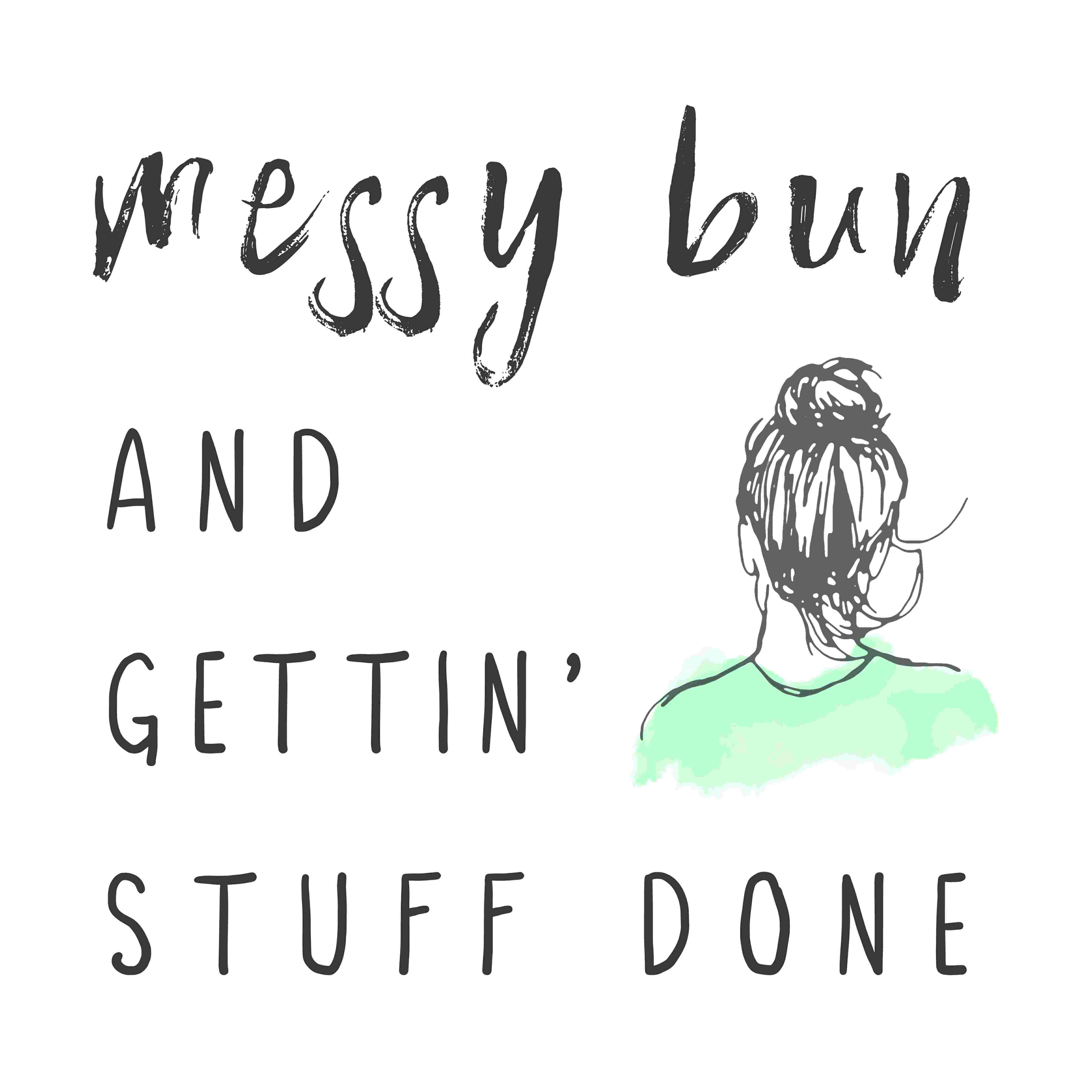 Trinx Messy Bun Mint | Wayfair