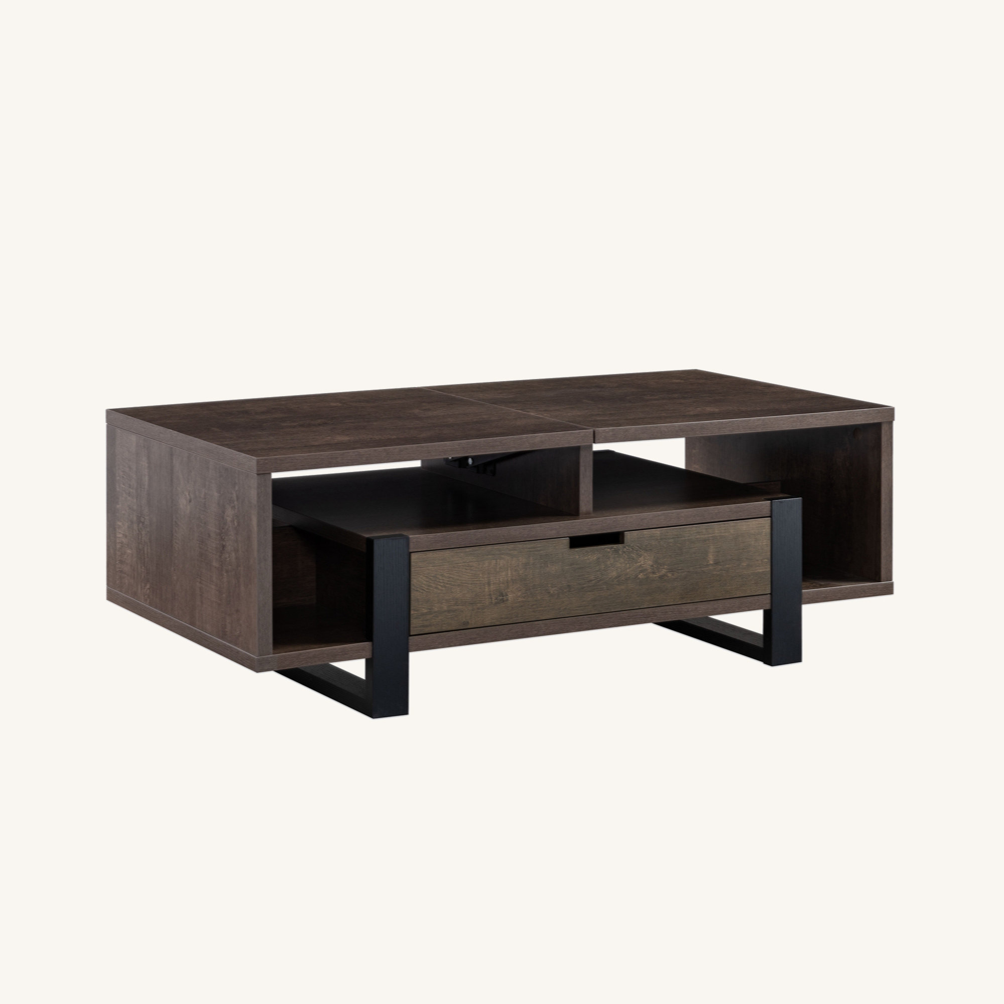 Latitude Run® Contemporary Coffee Table With Drawer And Lift Top Table ...