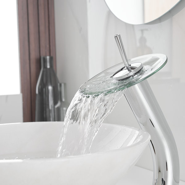 VIBRANTBATH Waterfall Vessel Bathroom Faucet & Reviews | Wayfair