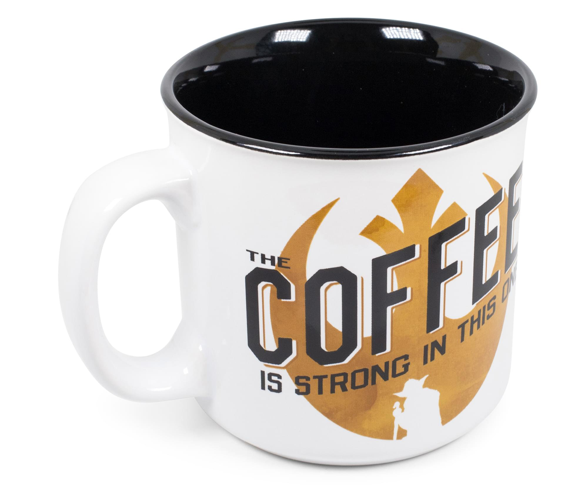 Silver Buffalo Star Wars Coffee Is Strong In This One 20Oz Ceramic ...