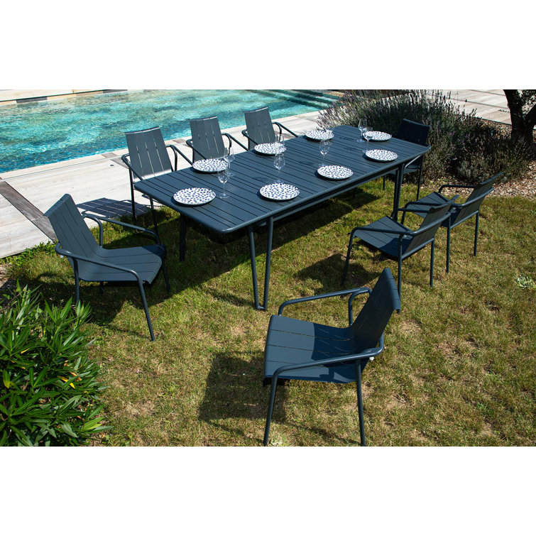 Ebern Designs Mitzee Rectangular 8 - Person 242cm Long Dining Set ...
