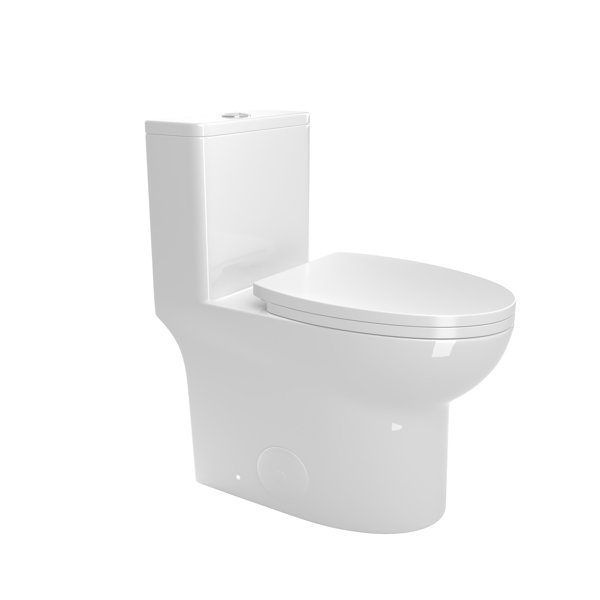 Bothwa Home LLC 1.1/1.6 GPF Antimicrobial, Leak Resistant, Dual Flush ...