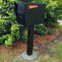 Mail Boss Package Master Locking Post Mounted Mailbox & Reviews | Wayfair