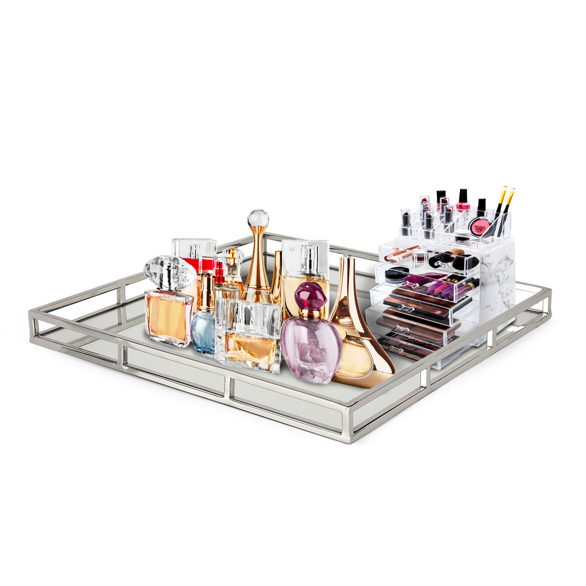 IMPULSE! Greenwich Vanity Tray Large & Reviews | Wayfair