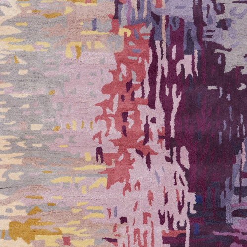 17 Stories Ratcliff Hand Tufted Abstract Rug & Reviews | Wayfair