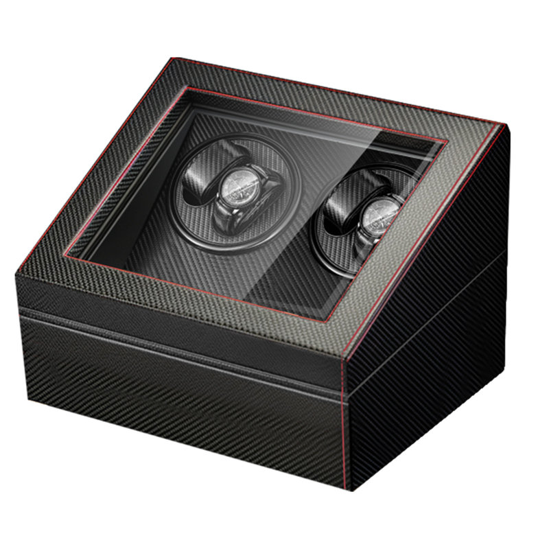 Latitude Run® 4+6 Auto Rotation Leather Watch Winder Storage Display ...