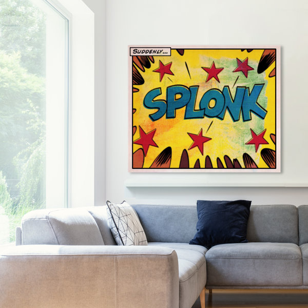 Art Remedy " Splonk " Painting Print | Wayfair