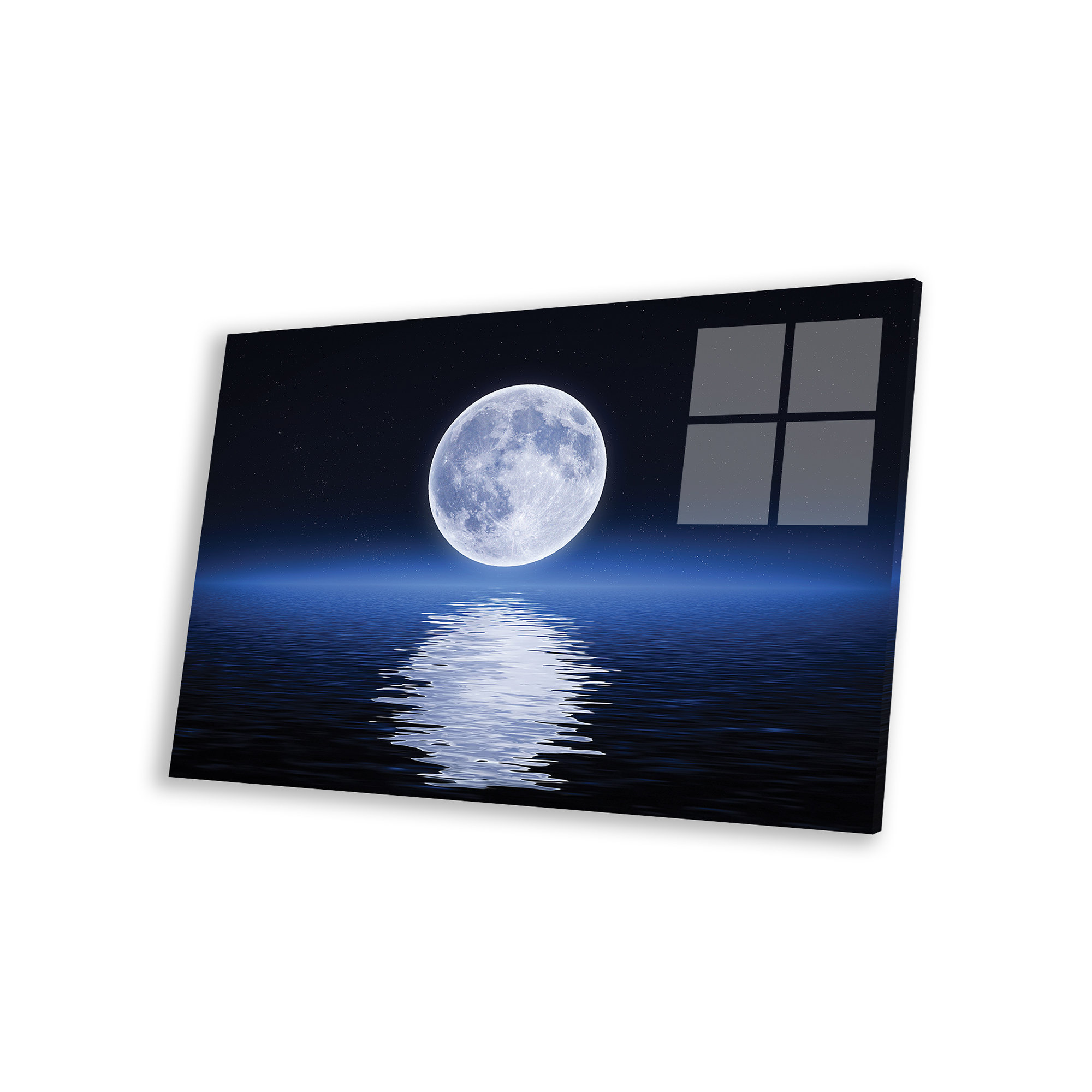 Latitude Run® Iolia Moon Reflection On Plastic/Acrylic by Bess Hamiti ...