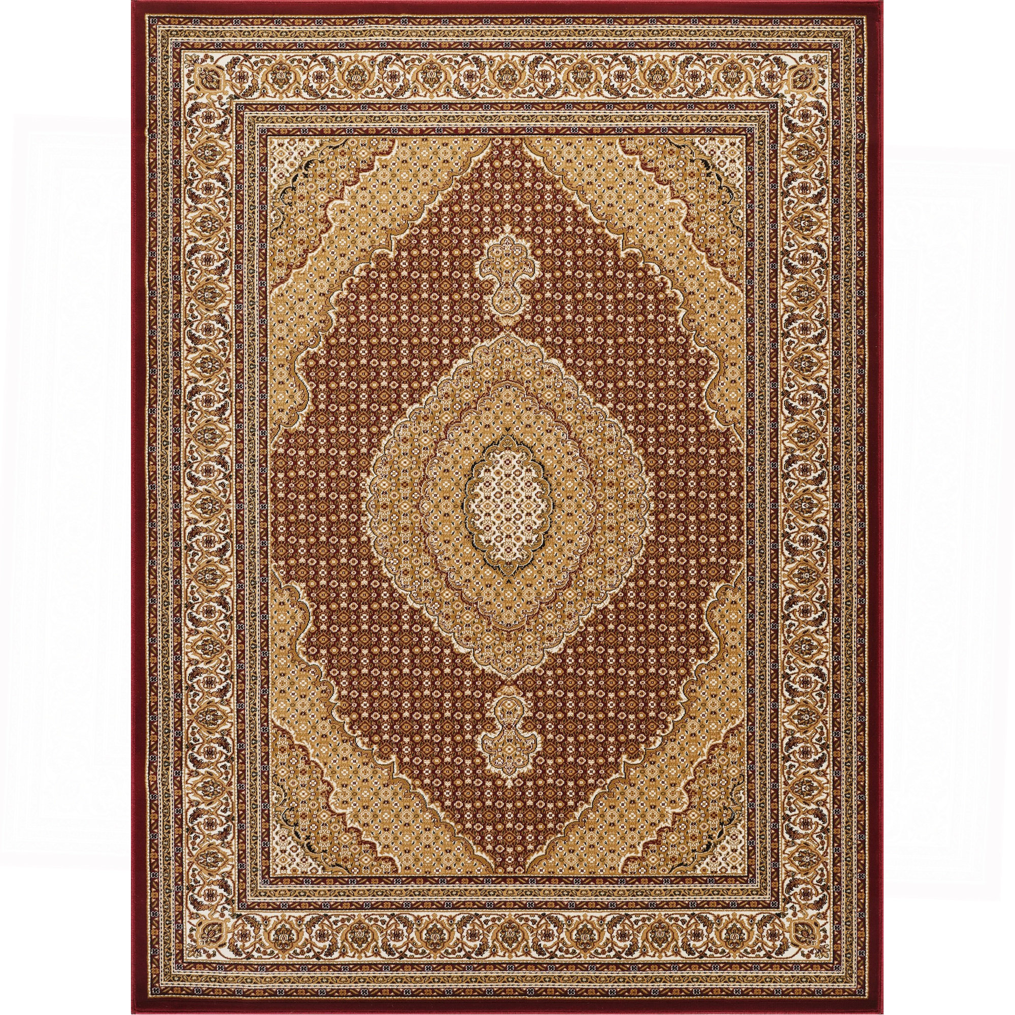 Bungalow Rose Red Area Rug | Wayfair