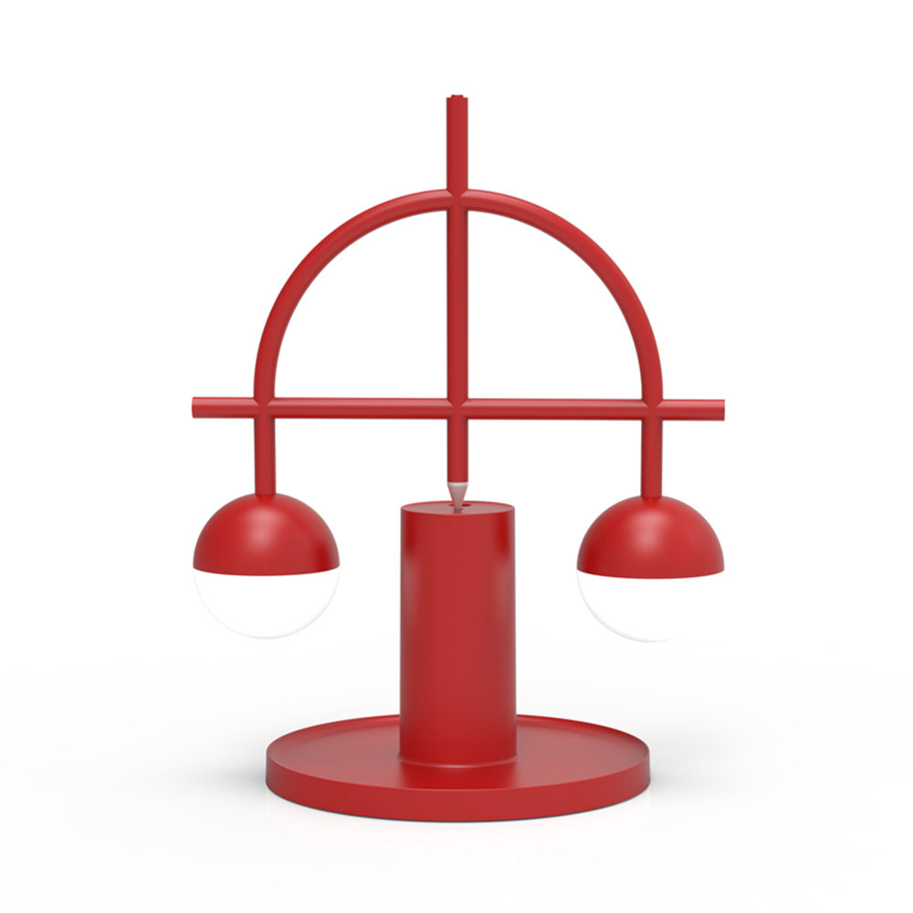 Corrigan Studio® Ahyan LED Desk Lamp, USB-Powered Balance Desk Lamp ...