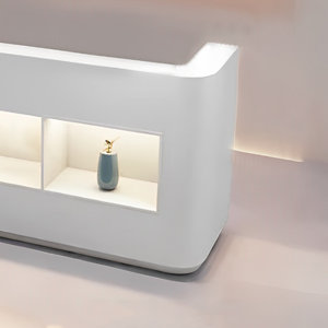 LKIWXAQ RECEPTION DESK Vintage Front Desk Computer Desk 78.74 W | Wayfair