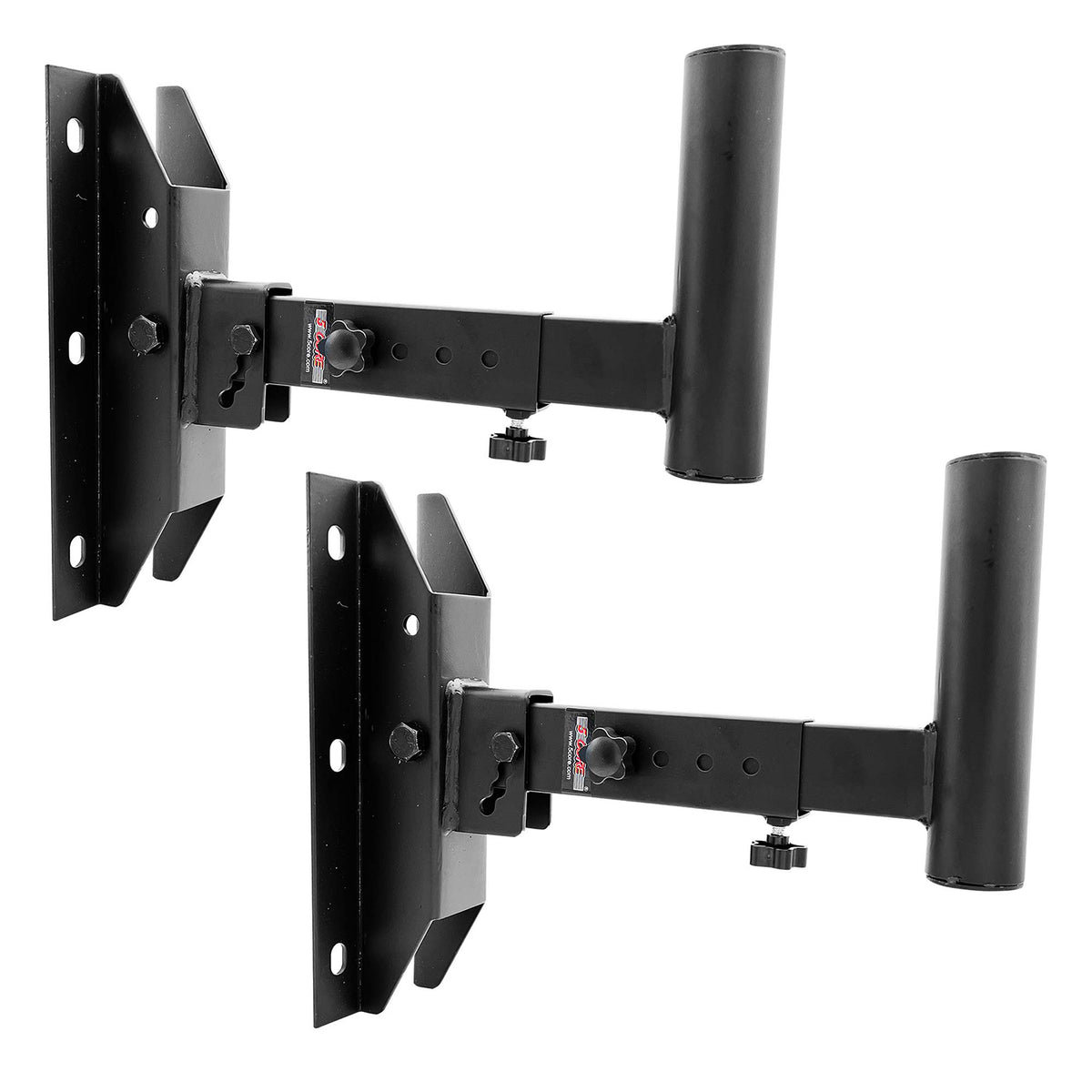 Arlmont & Co. Speaker Wall Mount Rotatable Angle Mounting Bracket Wall ...