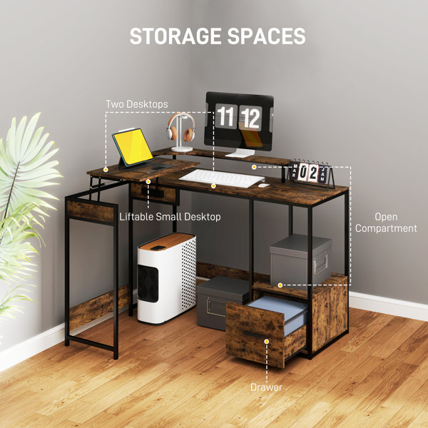 Borough Wharf L Shaped Desk | Wayfair.co.uk