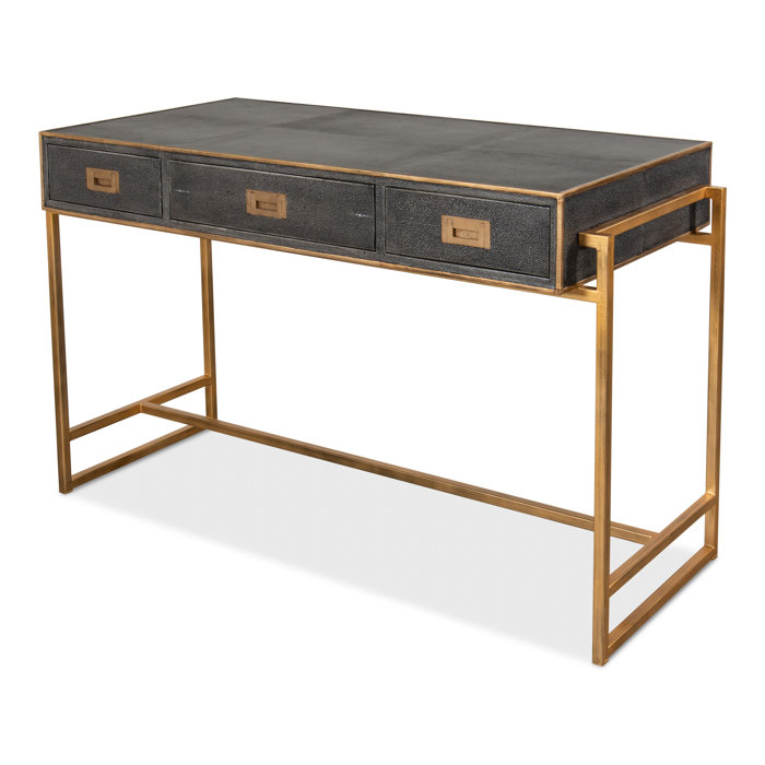 Sarreid Ltd Shagreen Writing Desk & Reviews | Perigold