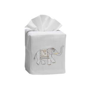 Bungalow Rose Charming Elephant Tissue Box Cover | Wayfair