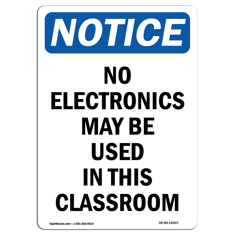 SignMission No Electronics May Be Used in Sign | Wayfair