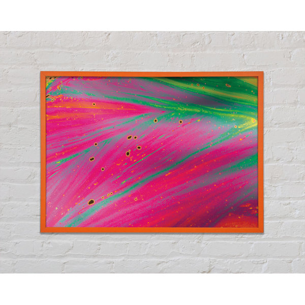 Ivy Bronx Neon Colours Diffused Framed Print | Wayfair.co.uk