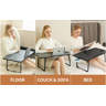 Inbox Zero Extra Large Foldable Computer Desk | Wayfair