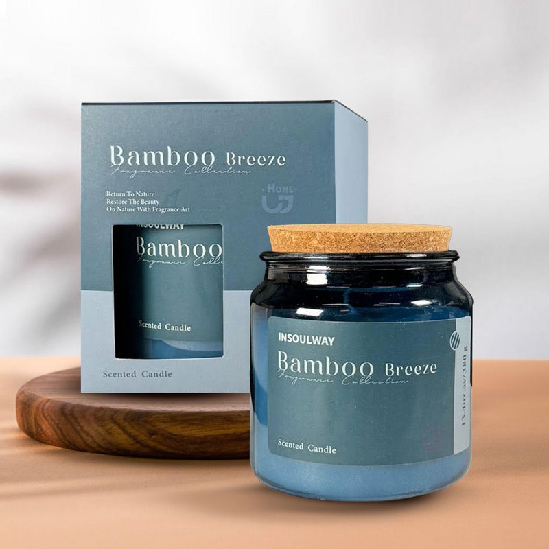 Wrought Studio™ Bamboo Breeze Fresh Scent Jar Candle | Wayfair