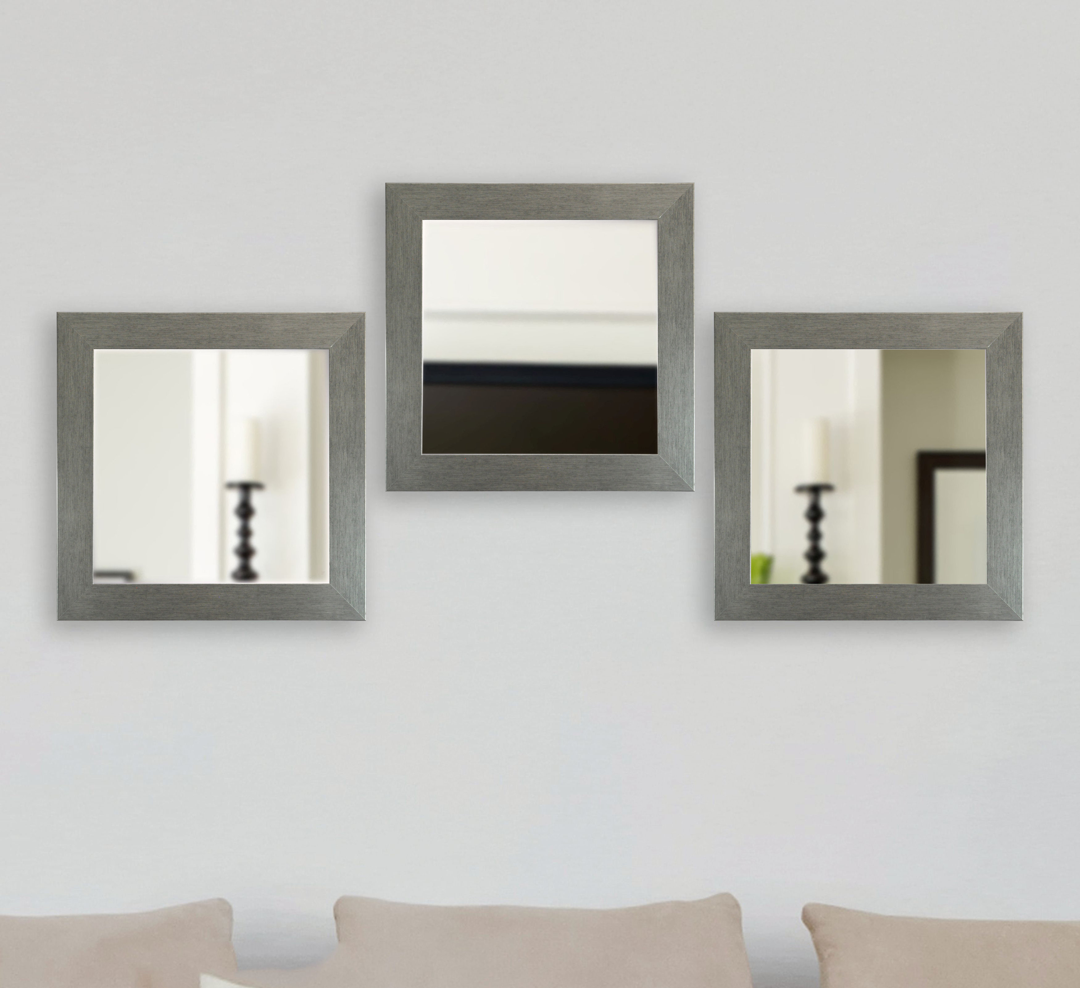 August Grove® 3 Piece Fenton Traditional Mirror Set | Wayfair