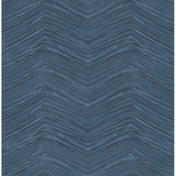 Latitude Run® Wood Chevron Peel & Stick Chevron Roll & Reviews | Wayfair