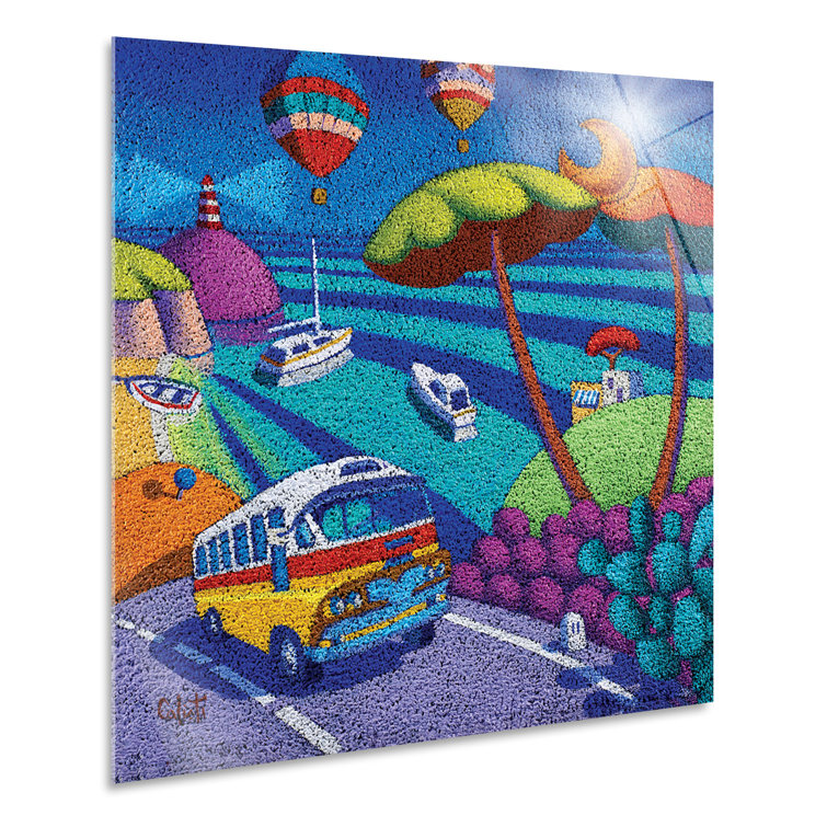 Longshore Tides Landscape Sea Bus by Stefano Calisti - Unframed Art ...