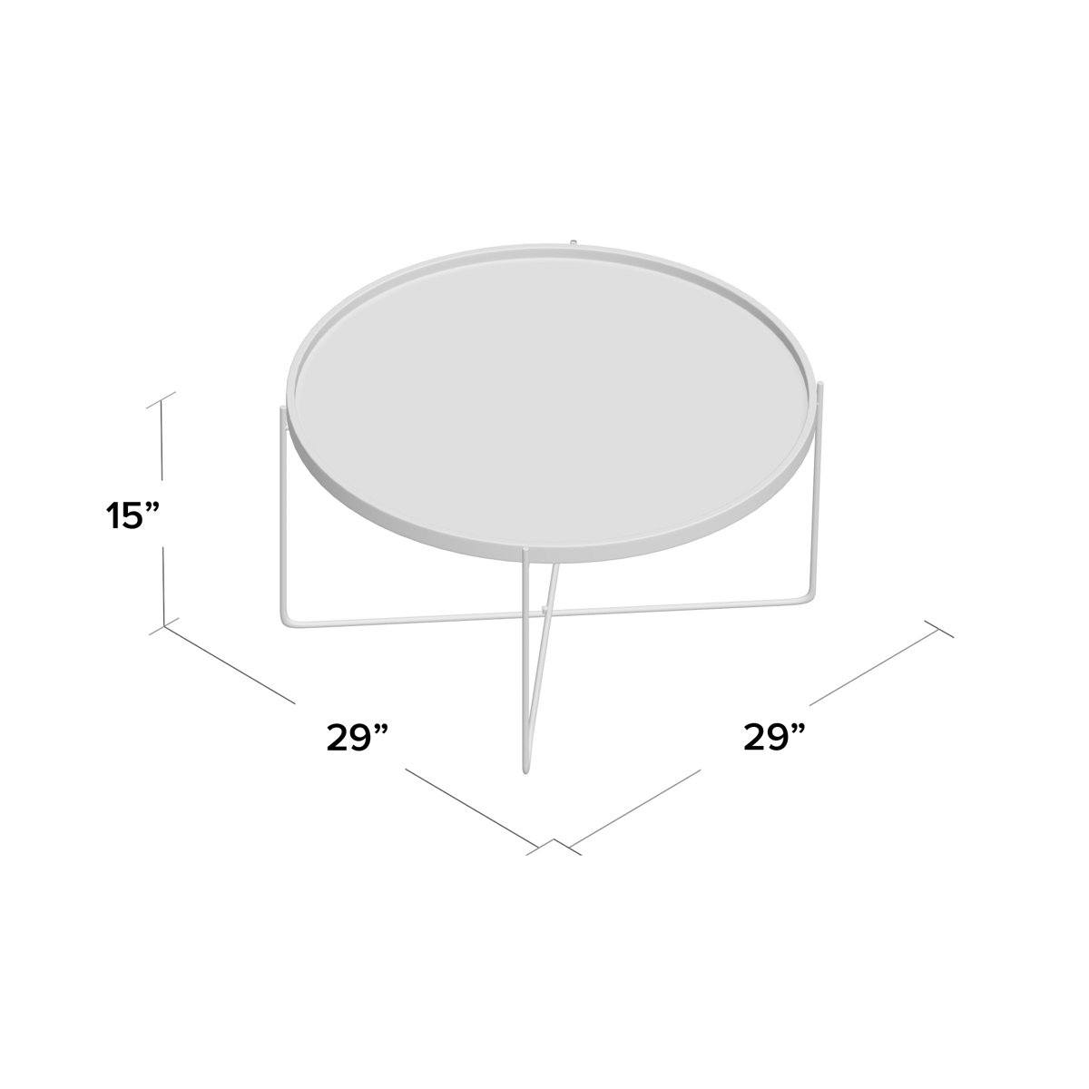 Latitude Run® Alecxis Tray Table & Reviews | Wayfair