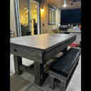 Hathaway Games Hathaway Logan Stylish 7 Ft Multi Game Pool Table Combo ...