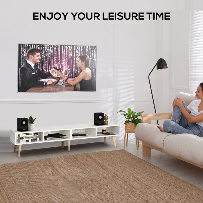 George Oliver Janci 59.05'' Media Console & Reviews | Wayfair