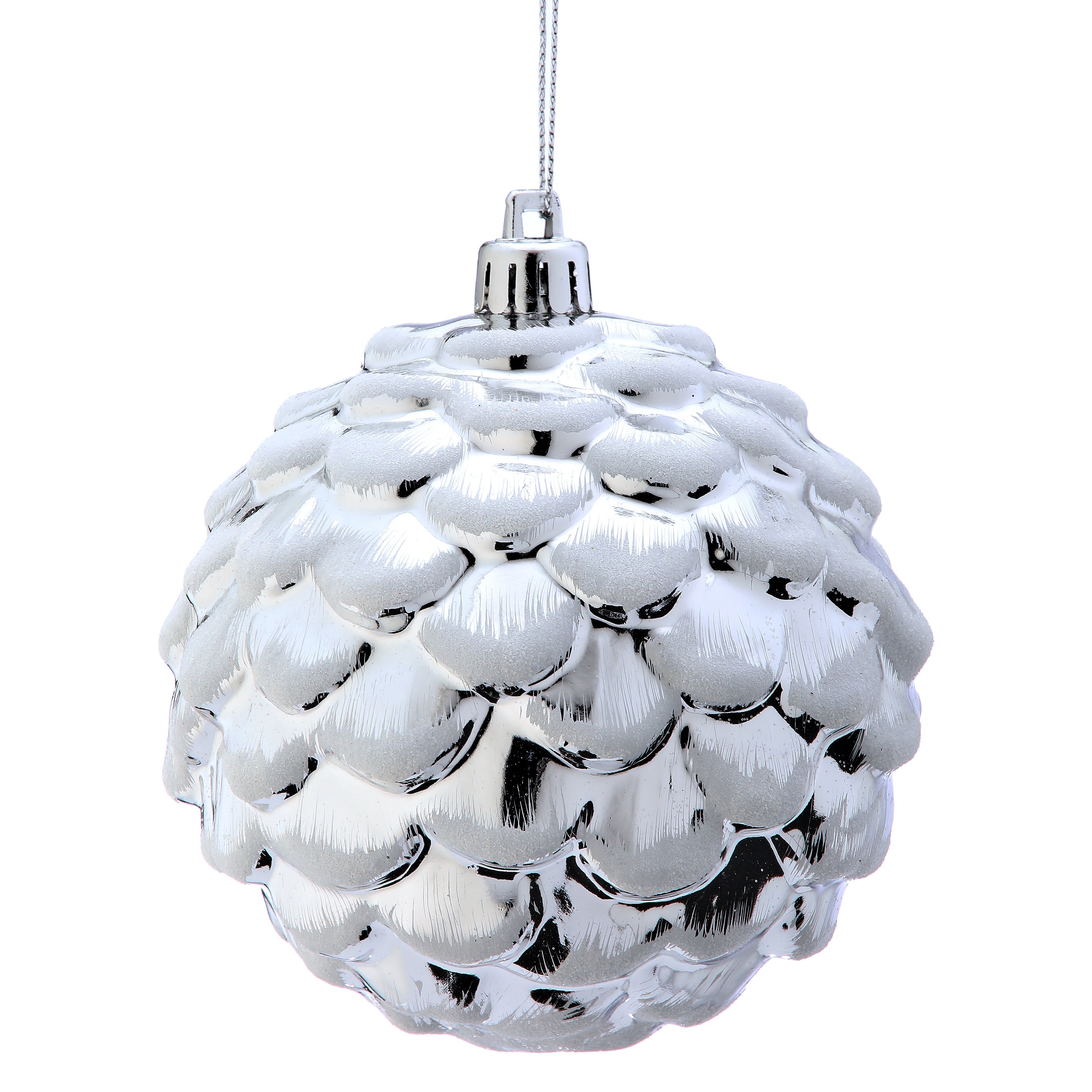 Regency International 100mm Vp Shiny Globe Cone Ornament Box of 4 | Wayfair