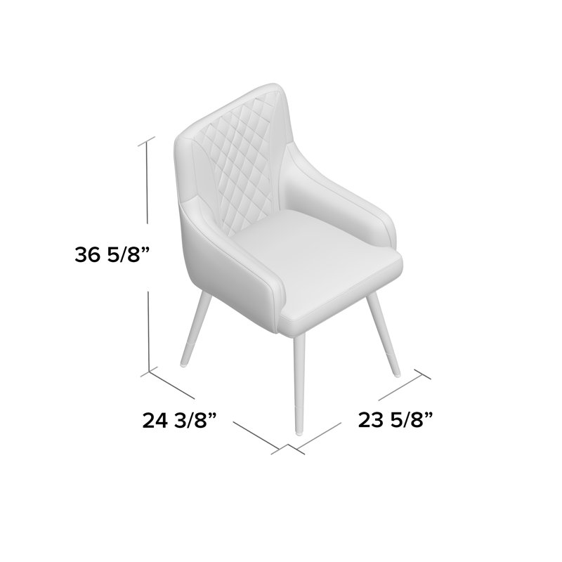 Corrigan Studio® Abree Linen Upholstered Armchair & Reviews | Wayfair