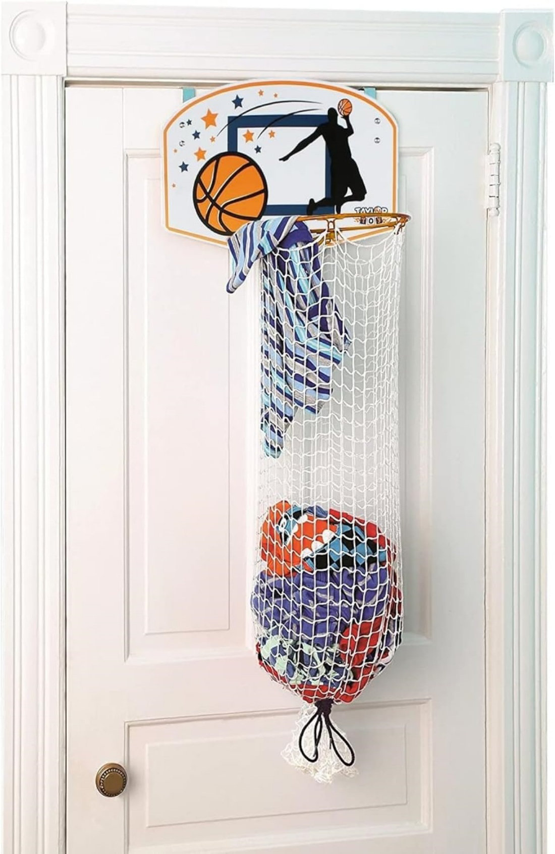Phantoscope Basketball Hamper, Sports Inspired Hamper, Over The Door ...