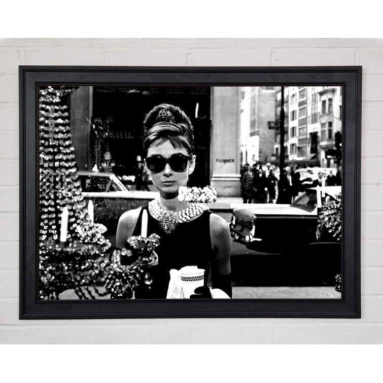 Ebern Designs Audrey Hepburn Sunglasses - Single Picture Frame Art ...