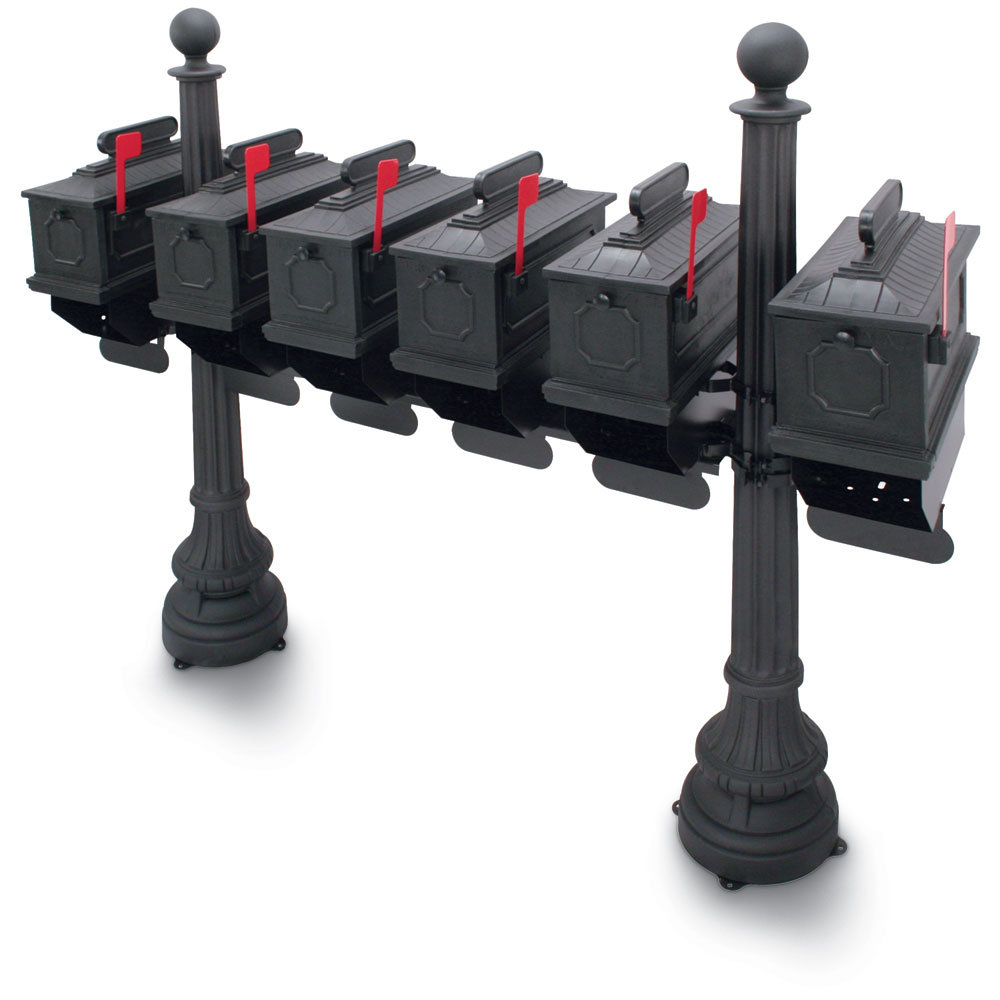 Postal Products Unlimited, Inc. Morganton Mailbox with Post Included ...