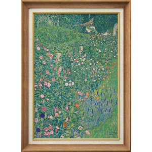 IDEA4WALL Flower Garden Floral Botanical Framed On Paper Print | Wayfair
