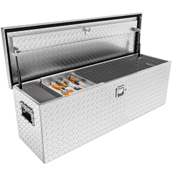 WFX Utility™ Aluminum Diamond Plate Chest Box | Wayfair