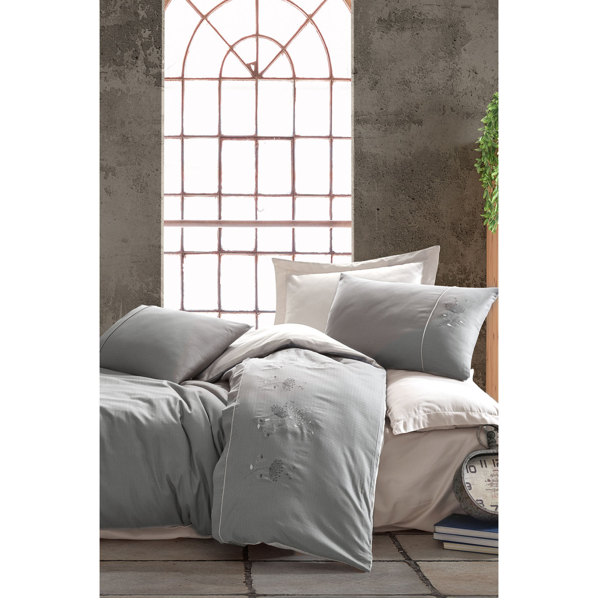 Asir Group INC Chaska 100% Cotton Modern and Contemporary 6 Piece Duvet ...