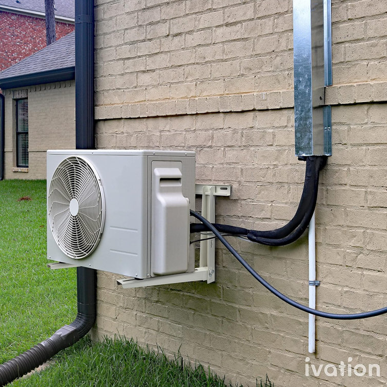 Ivation Split Air Conditioner Mounting Bracket, Universal Wall Mount ...