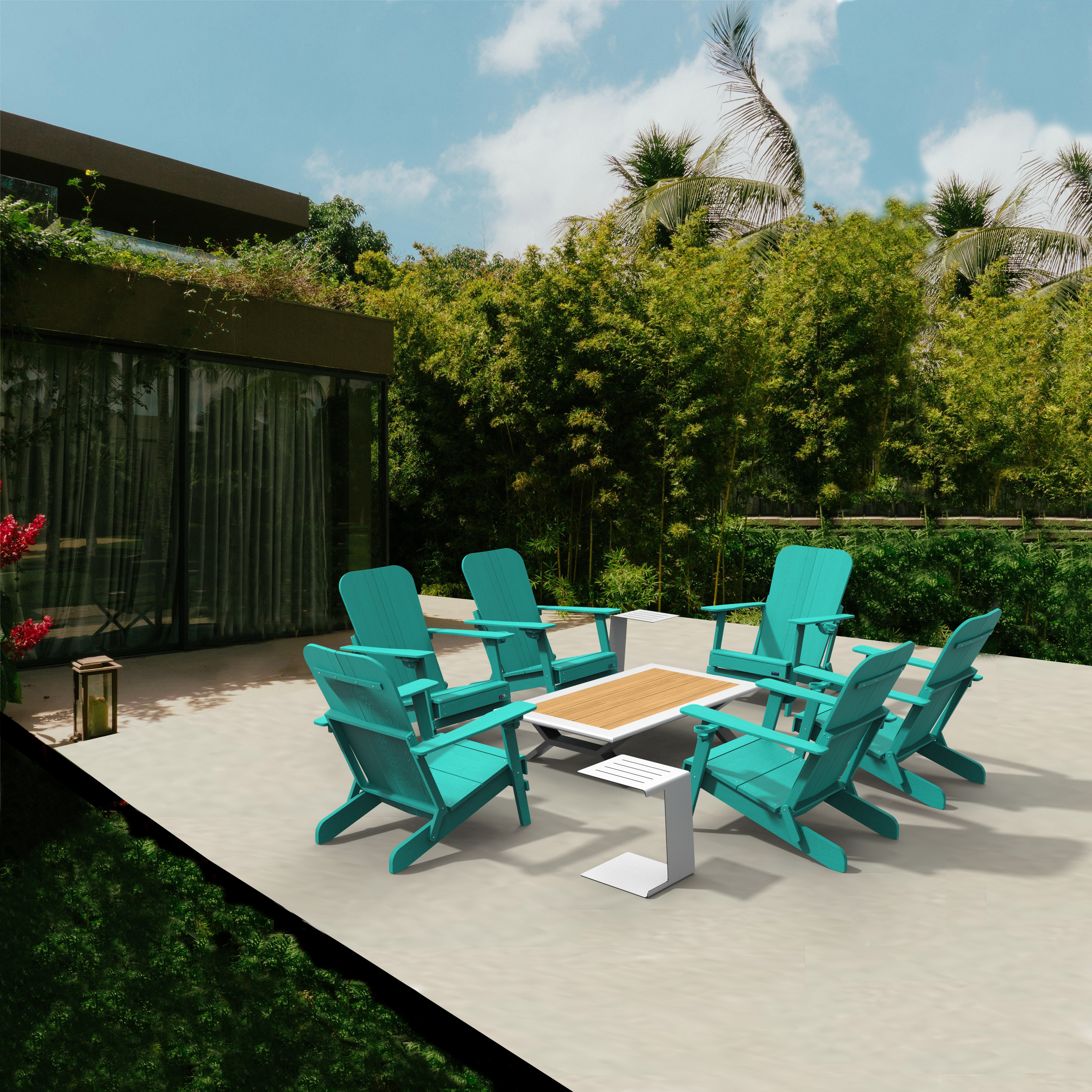 Highland Dunes Alysan Lego 6-Person Outdoor Seating Group - Wayfair Canada