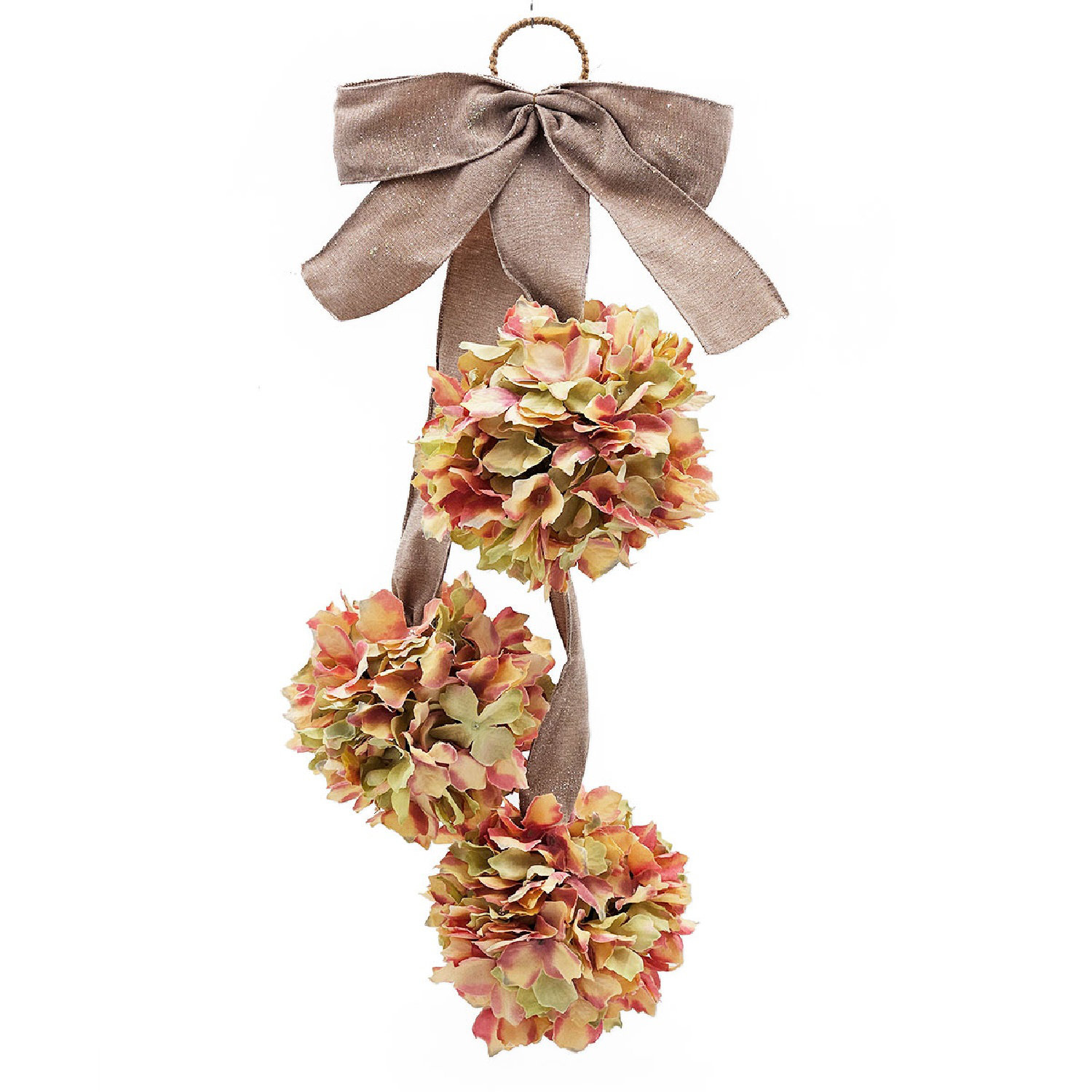 Primrue Hydrangeas Swags - Set of 3 - Multi | Wayfair