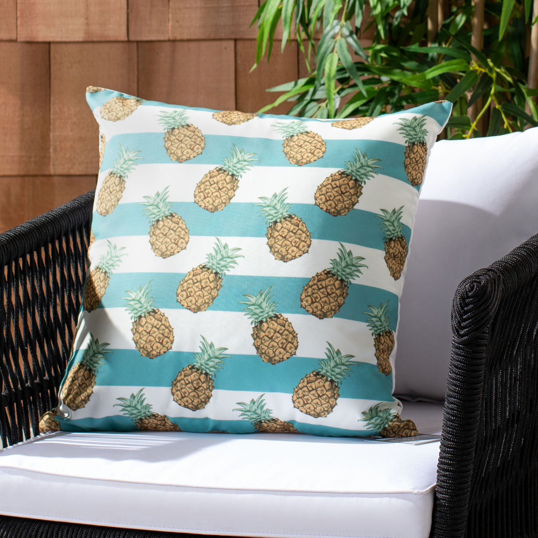 Safavieh Pari Pineapple Indoor/Outdoor Throw Pillow | Wayfair