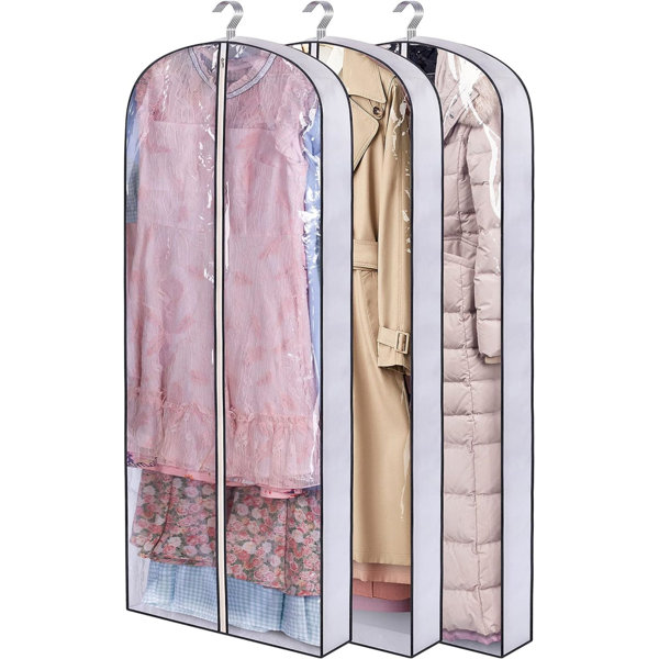 Rebrilliant Heger 24'' Fabric Garment Rack Covers | Wayfair